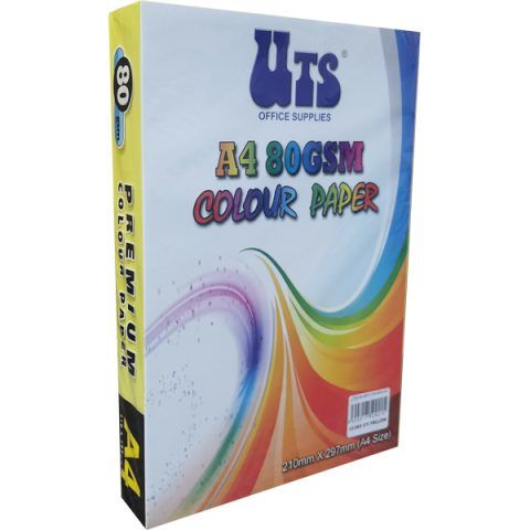 UTS A4 80GSM PREMIUM FLUORESCENT COLOUR PAPER (210MM X 297MM) - U ...