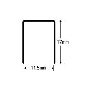 MAX 1217FA-H (23/17) STAPLES BULLET (1000 PCS) - U Trading & Supplies ...