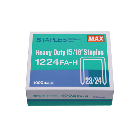 MAX 1224FA-H (23/24) STAPLES BULLET (1000 PCS) - U Trading & Supplies ...